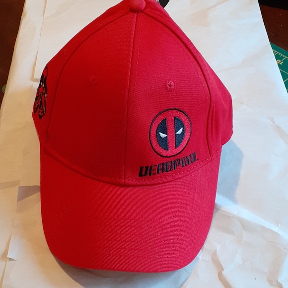Marvel | Accessories | Marvel Mens Deadpool Baseball Hat Cap Nwt | Poshmark